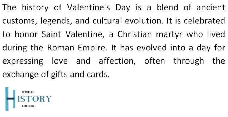 The History and Facts about Valentine’s Day - World History Edu
