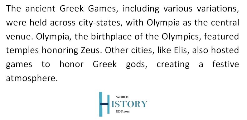 The Olympic Games: From Ancient Greece to Modern times - World History Edu