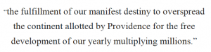 Meaning, Origin & Facts about Manifest Destiny - World History Edu