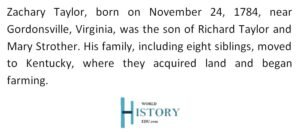 12th President of the United States: General Zachary Taylor - World ...