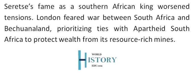 Biography, Achievements & Quotes of Seretse Khama, the First President ...