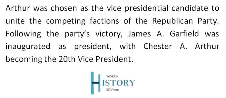 What were the major accomplishments of President Chester A. Arthur ...