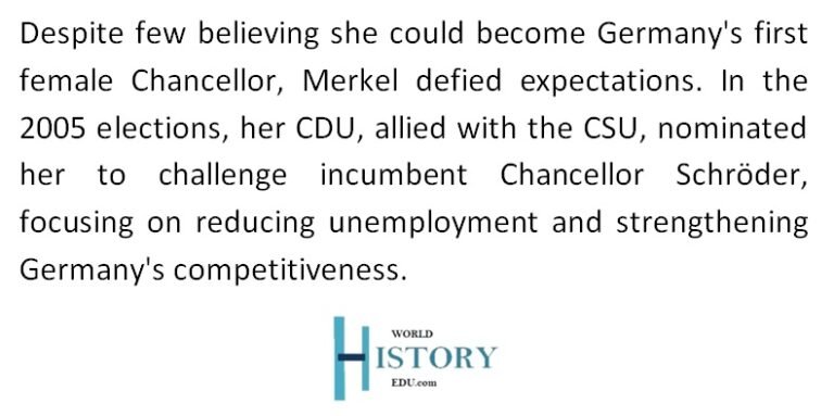 Angela Merkel: 10 Remarkable Achievements - World History Edu