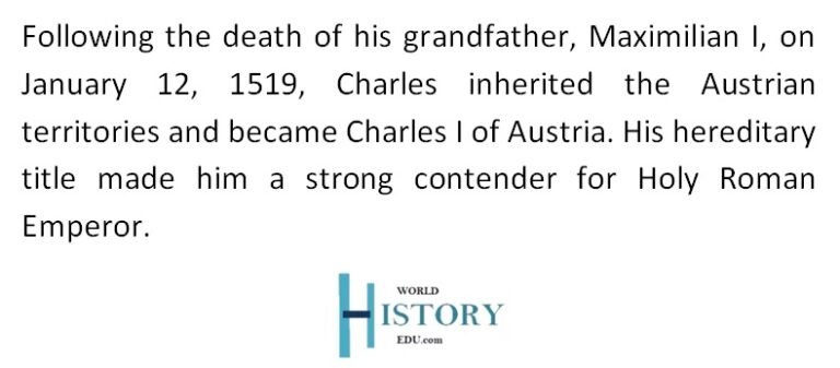Charles V, Holy Roman Emperor - World History Edu