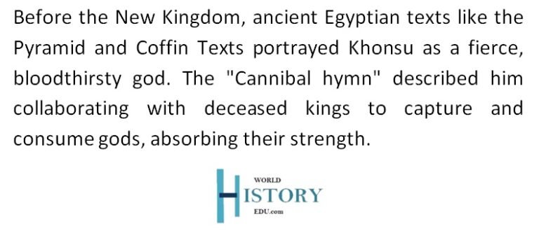 Khonsu: Ancient Egyptian God of the Moon and Time - World History Edu
