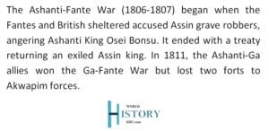Anglo-Ashanti Wars: Origins, Causes & Aftermath - World History Edu