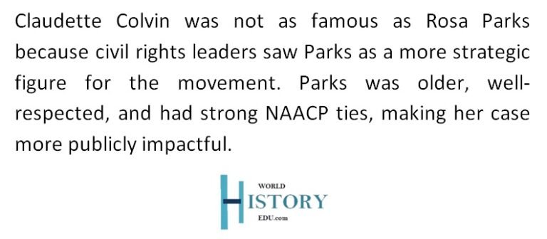 Meet Claudette Colvin – the 15-year-old school girl who refused to give ...