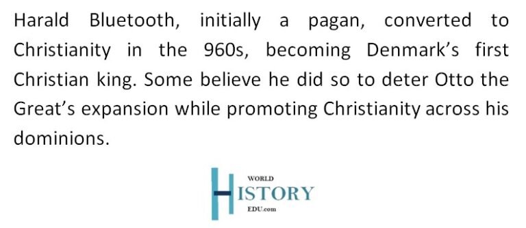 Who was Harald Bluetooth? Life, Reign and Legacy - World History Edu