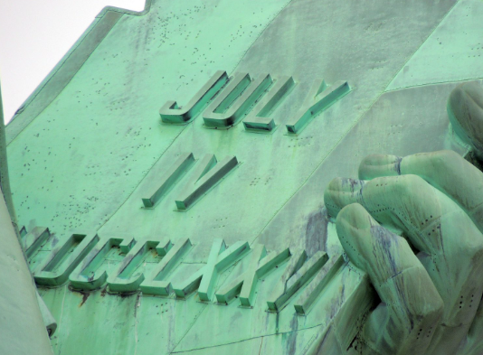 Tablet of the Statue of Liberty - World History Edu