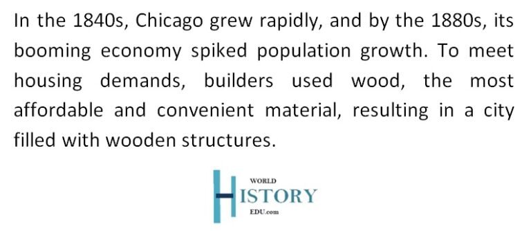 What was the Great Chicago Fire? - Causes and Cost - World History Edu