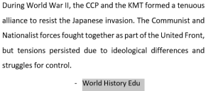 Chinese Civil War: History, Causes & Effects - World History Edu