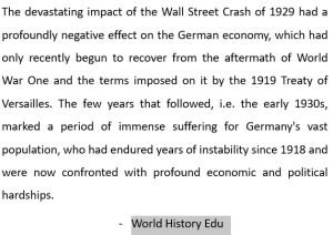 Major events that facilitated Adolf Hitler’s rise to power - World ...