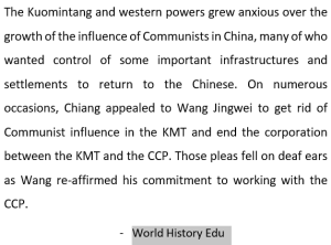 Chiang Kai-shek and Wang Jingwei - World History Edu
