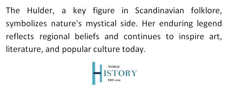 Hulder in Scandinavian Folklore - World History Edu