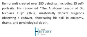 What were some of Rembrandt’s major artistic accomplishments? - World ...