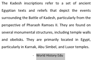 Treaty of Kadesh: The World’s First Peace Treaty - World History Edu