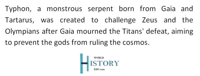 Typhon and Echidna in Greek Mythology - World History Edu