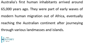 Who were the indigenous inhabitants of Australia before European ...