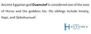 Duamutef and Anubis: Jackal-Headed Deities in Ancient Egypt - World ...