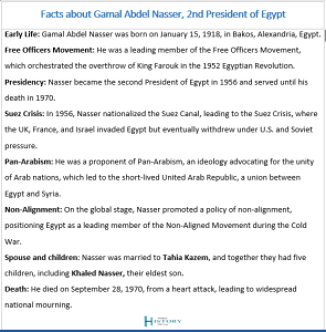 Gamal Abdel Nasser: The Egyptian Leader Who Nationalized the Suez Canal ...