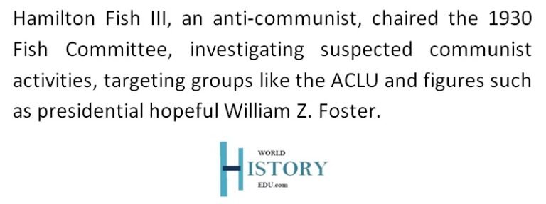 House Un-American Activities Committee: Definition, History, Notable ...