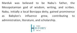 Marduk: The Patron God of Babylon - World History Edu