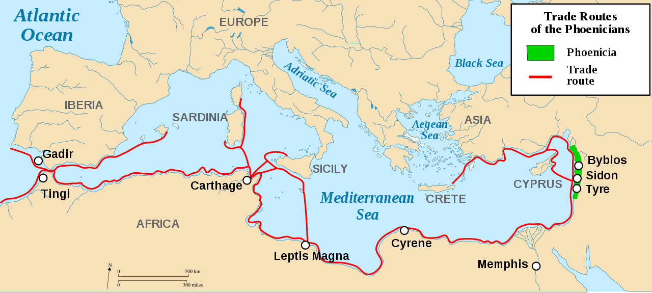 Trading Activities in Ancient Phoenicia - World History Edu