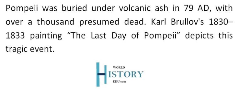 What survived the eruption of Mount Vesuvius in Pompeii? - World ...