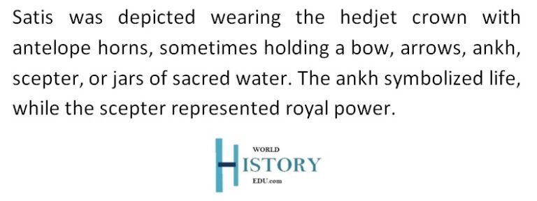 The Importance of Satis in ancient Egyptian Religion and Mythology ...