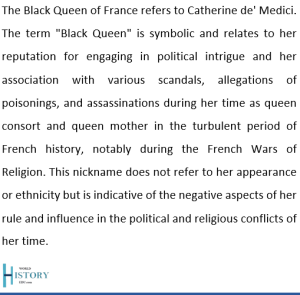 Who was the Black Queen of France? - World History Edu