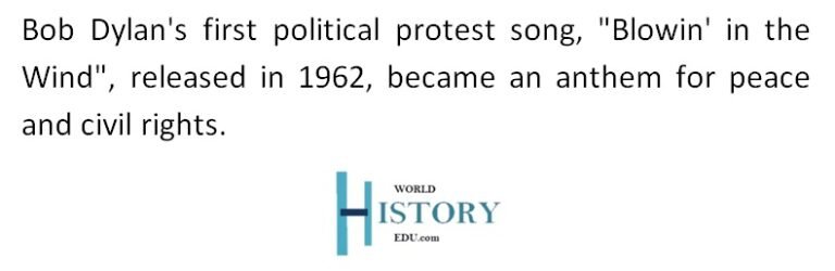 Bob Dylan: Life and Major Accomplishments - World History Edu