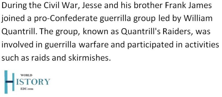 History and Major Facts about Jesse James, the Infamous Outlaw of the ...