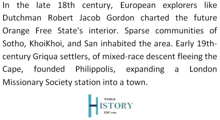 What was the Orange Free State? - World History Edu