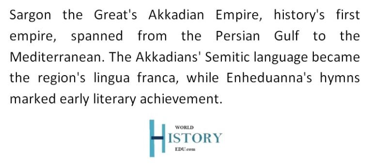 Ancient Near East Civilizations and their Accomplishments - World ...