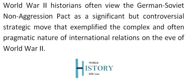 Nazi-Soviet Pact: Alliance Shaping Early World War II Dynamics - World ...