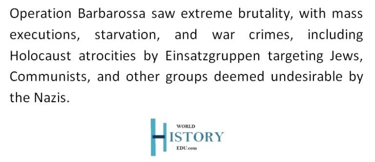 Operation Barbarossa: Why did Nazi Germany Launch an Invasion of the ...