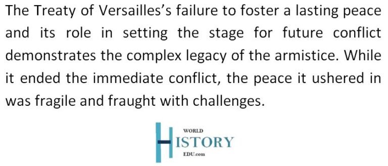 The True End of World War I: Armistice Day Significance - World History Edu