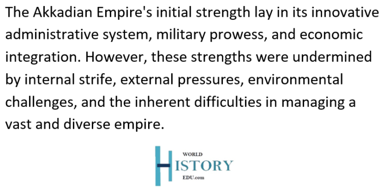How and why the Akkadian Empire Fell - World History Edu
