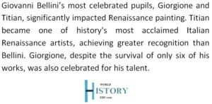 Who was Giovanni Bellini? - World History Edu