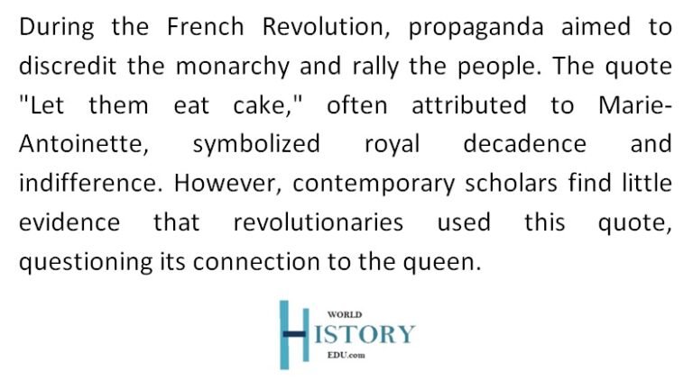 Who said “Let Them Eat Cake”? - World History Edu