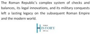 What was the Roman Republic (c. 509 – 27 BC)? – History and Major Facts ...