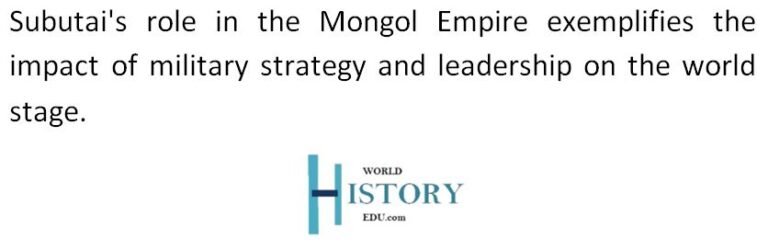 A Brief History of Subutai: The Impact his Military Genius had on the ...