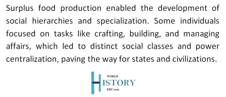 Why Agriculture is generally considered the most important development ...