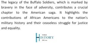 Buffalo Soldiers: History, Meaning, & Major Facts - World History Edu