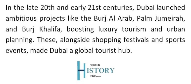 Brief history of Dubai and how the city grew into a regional trading ...