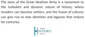 What was the Great Heathen Army? - World History Edu