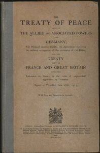 How did the Germans react to the terms of the Versailles Treaty ...