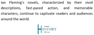 Ian Fleming: Life & Major Works - World History Edu