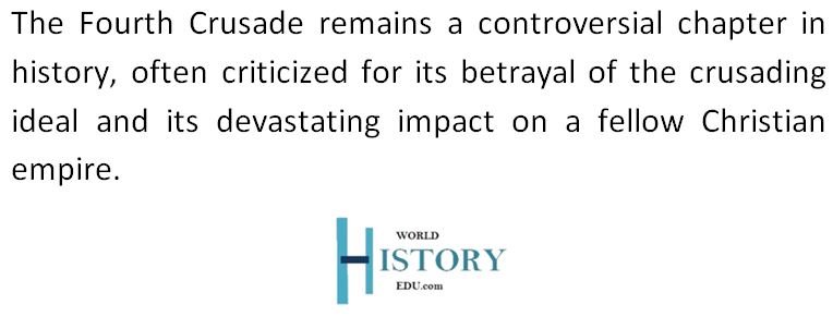 The Capture of Constantinople by Roman Catholics during the Fourth ...