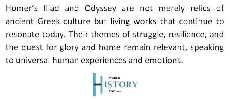 Who was Homer, and why is he considered one of the greatest poets in ...